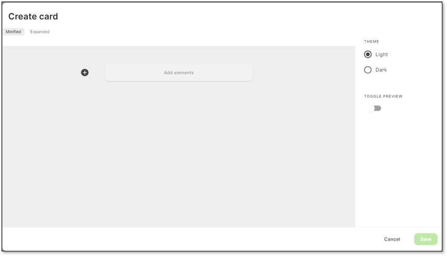 How do I create and edit Context cards?